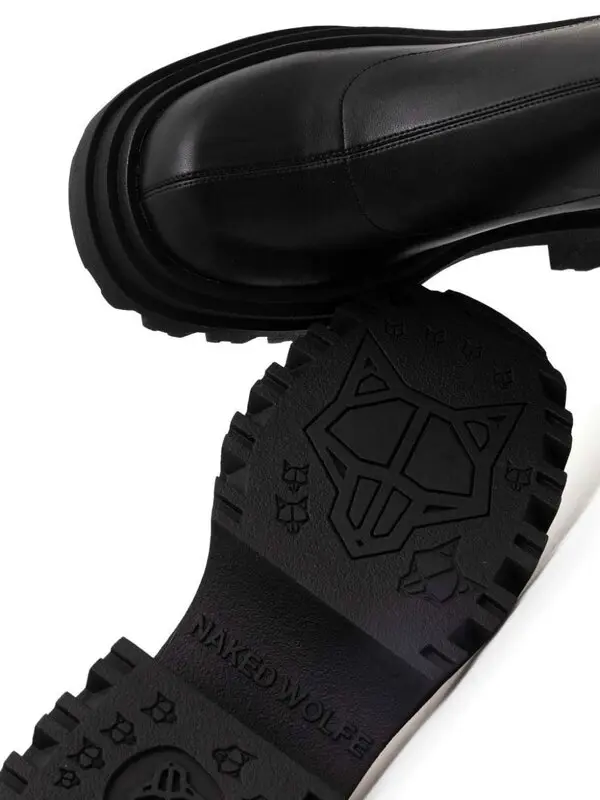 NAKED WOLFE Scar Boots - Black