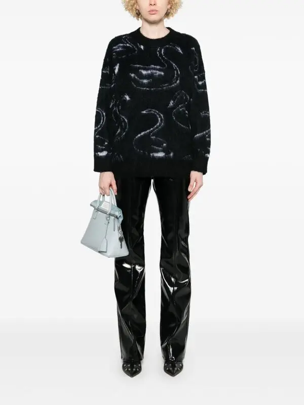 MSGM Patterned Jacquard Sweater