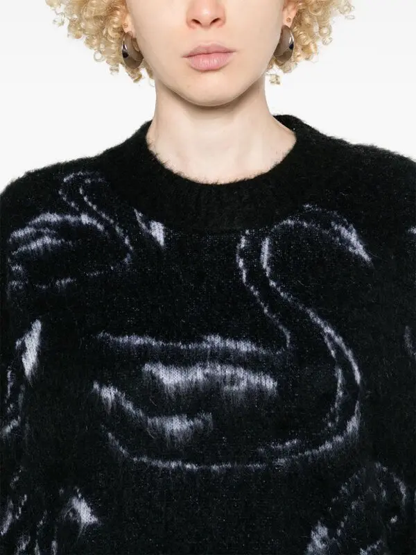 MSGM Patterned Jacquard Sweater