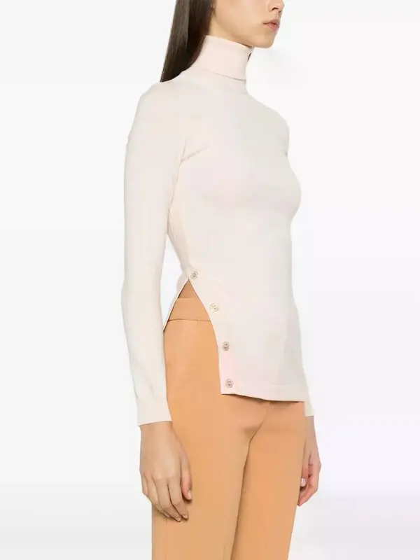 Elisabetta Franchi Stud-detailed Sweater - Pink
