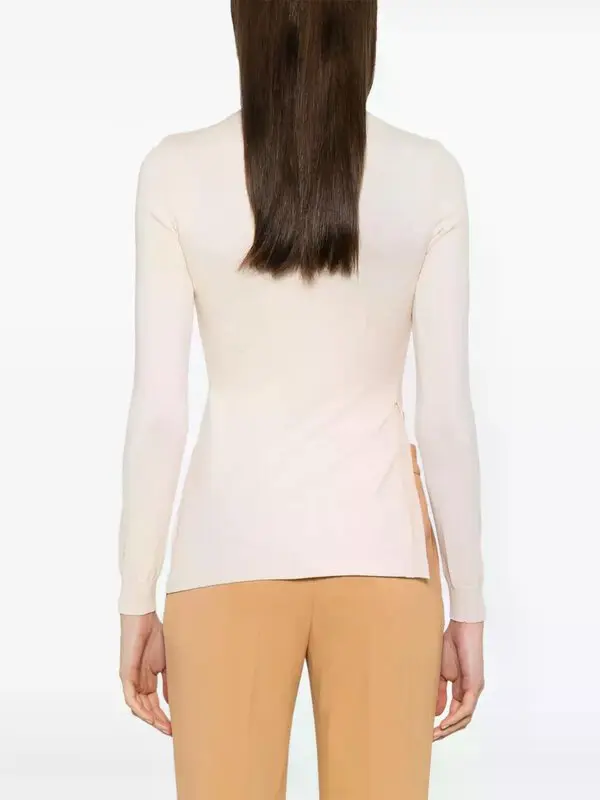 Elisabetta Franchi Stud-detailed Sweater - Pink