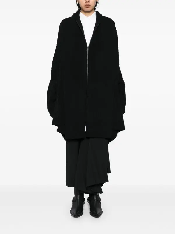 Yohji Yamamoto Layered-design Cardigan