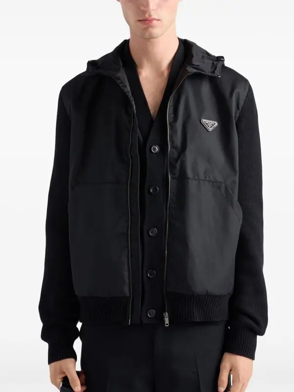 Prada Gabardine Hoodie