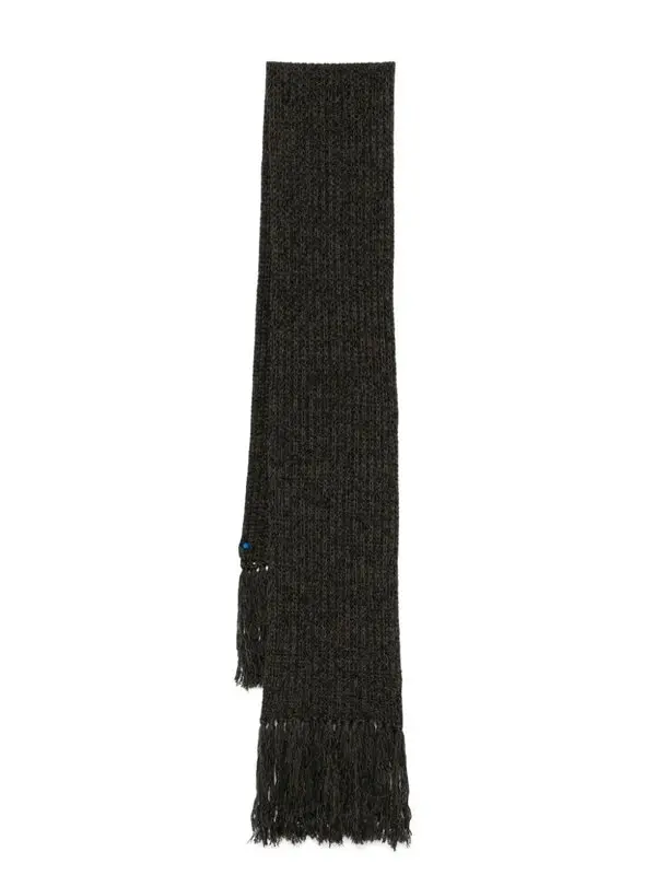 Dolce & Gabbana Ribbed-knit Scarf - Green