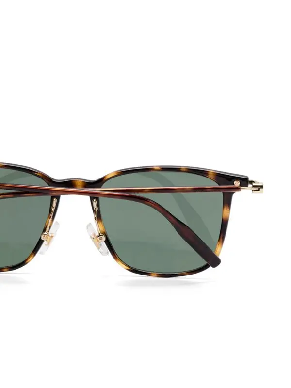 Montblanc Square-frame Sunglasses - Brown