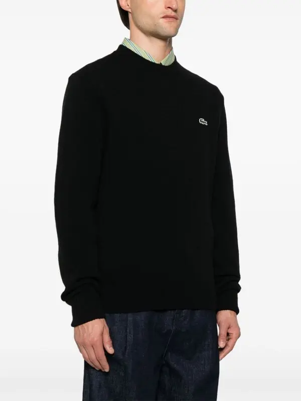 Lacoste Carded-wool Crew-neck Sweater