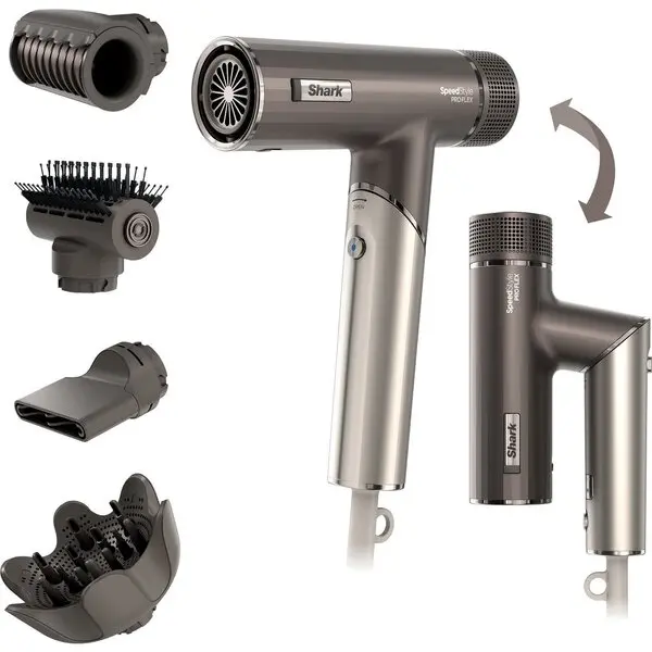 SHARK Speedstyle Pro Flex Professional Performance High-velocity Hair Dryer System - Multi