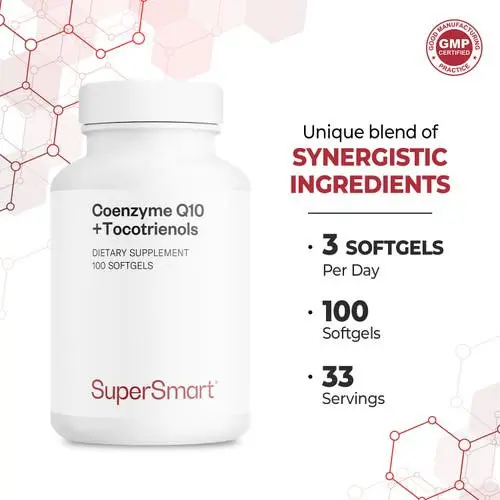 SUPERSMART Coenzyme Q10 + Tocotrienols