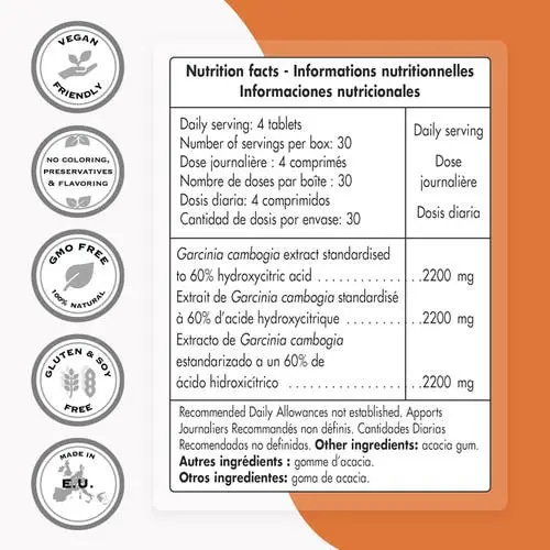 SUPERSMART Garcinia Cambogia 2200mg