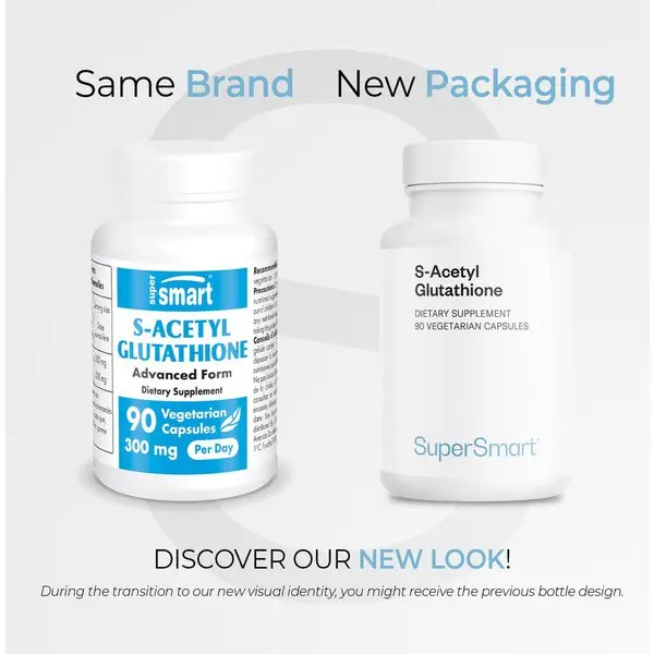 SUPERSMART S-acetyl Glutathione 300mg - None
