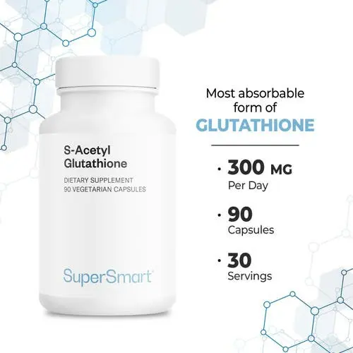 SUPERSMART S-acetyl Glutathione 300mg