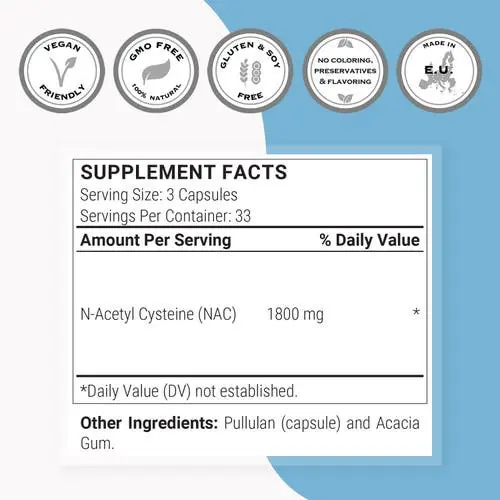 SUPERSMART N-acetyl Cysteine