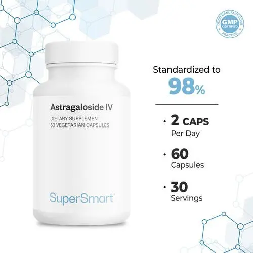 SUPERSMART 98% Astragaloside Iv 100mg