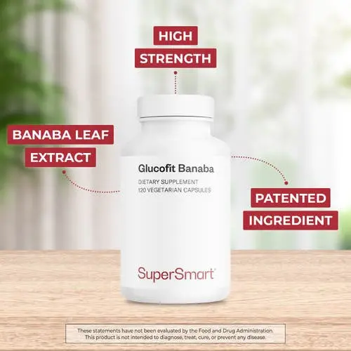SUPERSMART Glucofit Banana 10 Mg Per Day