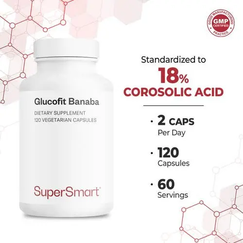 SUPERSMART Glucofit Banana 10 Mg Per Day