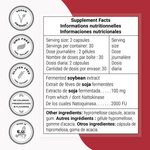 SUPERSMART Nattokinase 2600fu