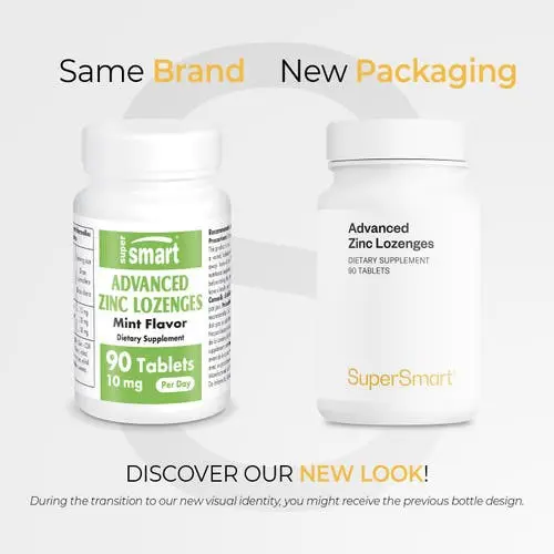 SUPERSMART Advanced Zinc Lozenges 10mg