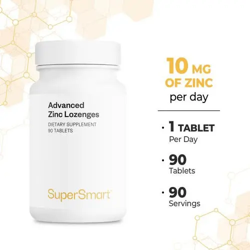 SUPERSMART Advanced Zinc Lozenges 10mg