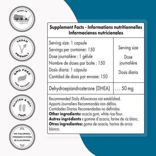 SUPERSMART Dhea 50mg