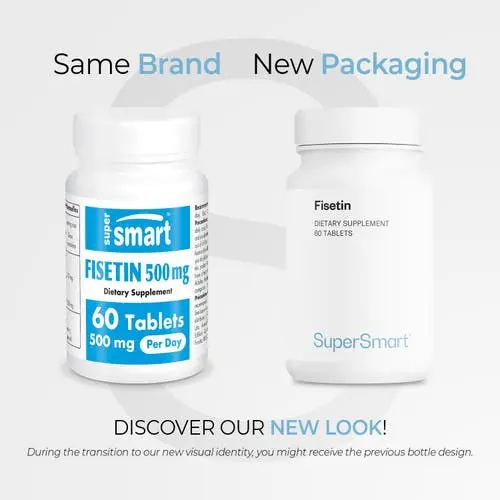 SUPERSMART Fisetin 500mg Per Day