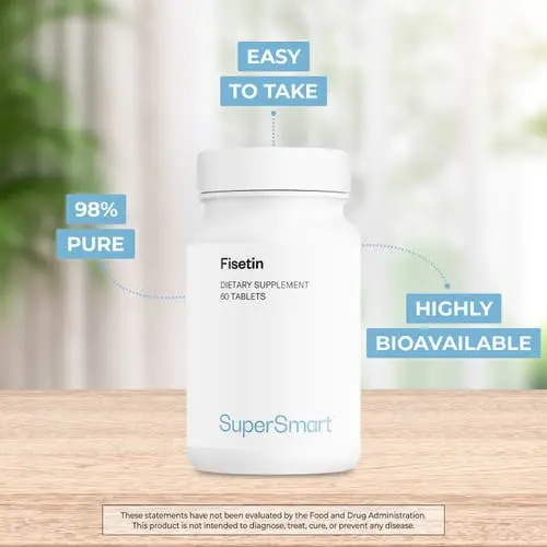 SUPERSMART Fisetin 500mg Per Day