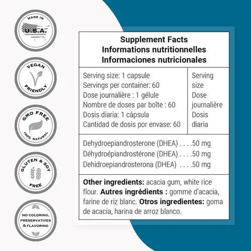 SUPERSMART Dhea 50mg