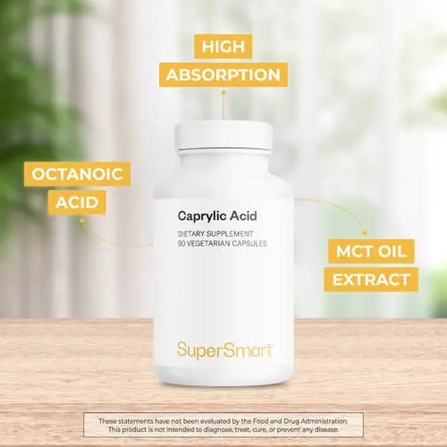SUPERSMART Caprylic Acid 1350mg Per Day