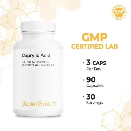 SUPERSMART Caprylic Acid 1350mg Per Day