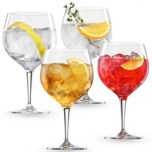 SPIEGELAU Gin & Tonic Glass Set Of 4 - Clear