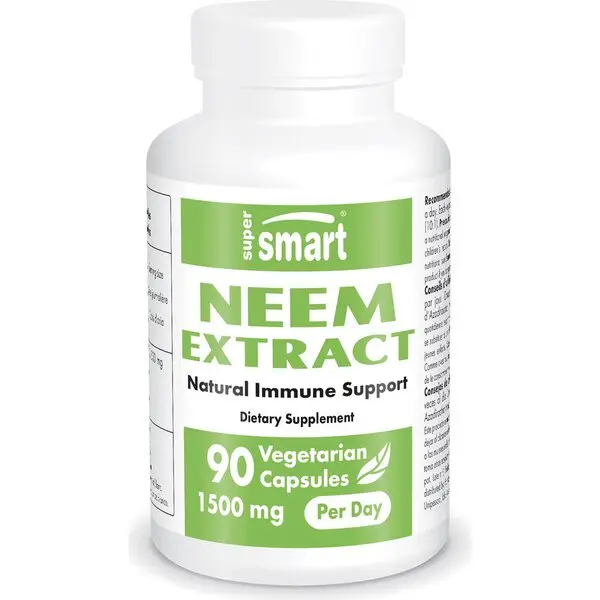 SUPERSMART Neem Extract 1500mg Per Day - None