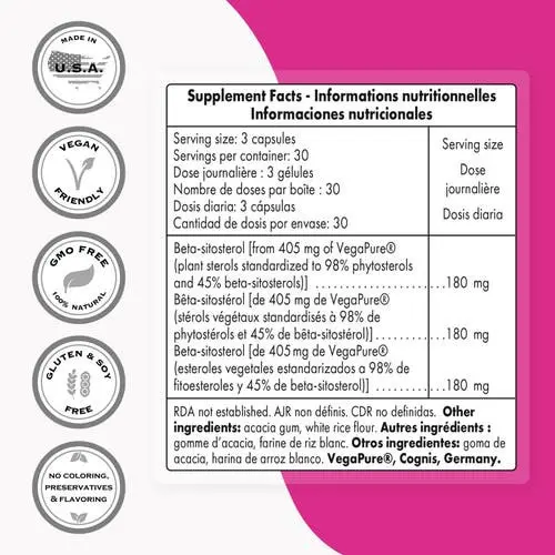 SUPERSMART Beta-sitosterol Supplement