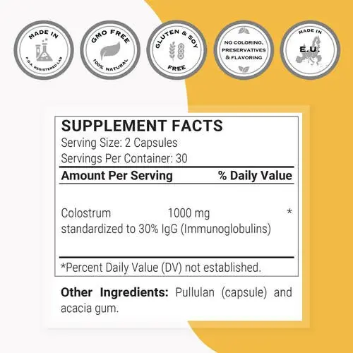 SUPERSMART Colostrum Supplement