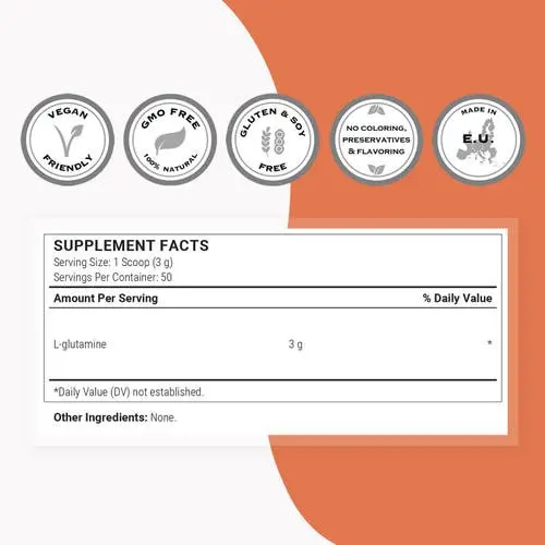SUPERSMART L-glutamine Powder