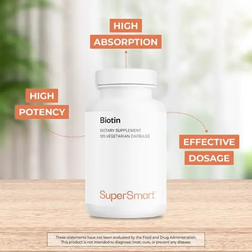 SUPERSMART Biotin 10,000mcg / 10g