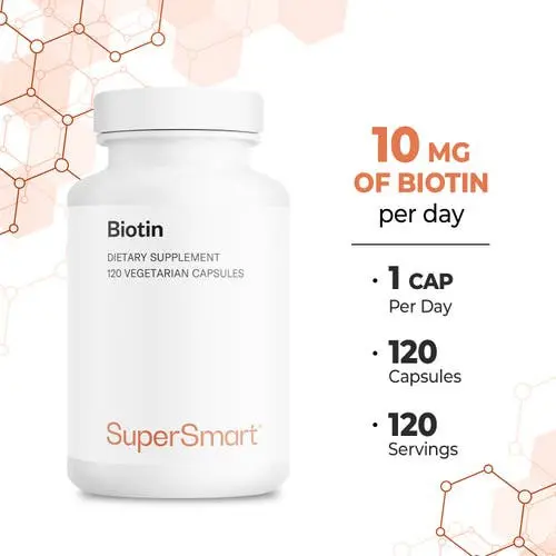SUPERSMART Biotin 10,000mcg / 10g