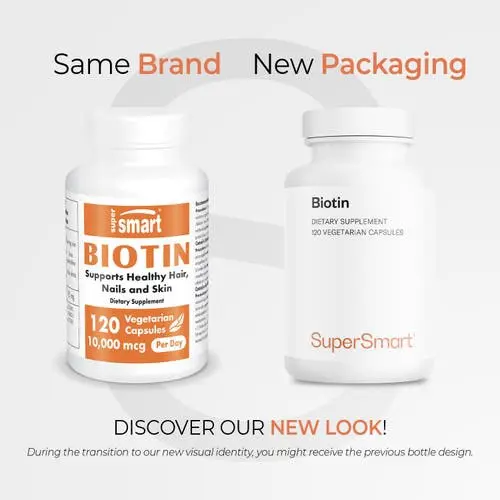 SUPERSMART Biotin 10,000mcg / 10g
