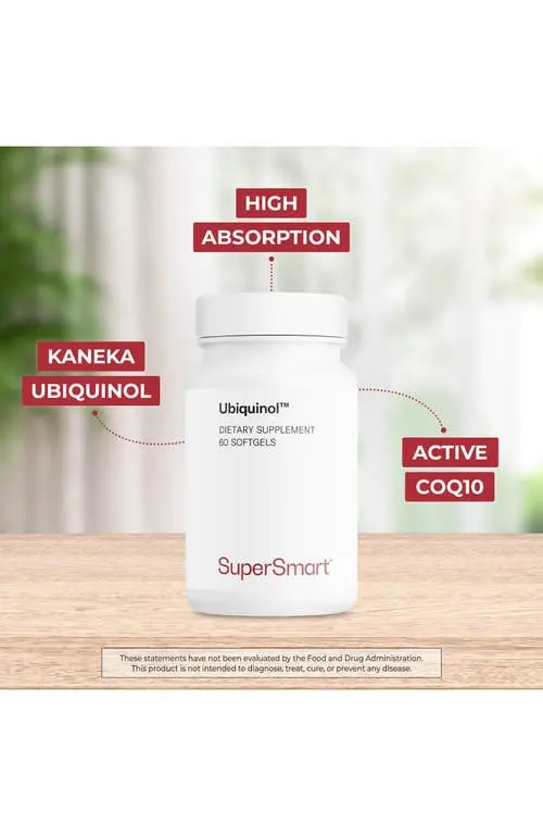 SUPERSMART Ubiquinol™ 200mg Per Day