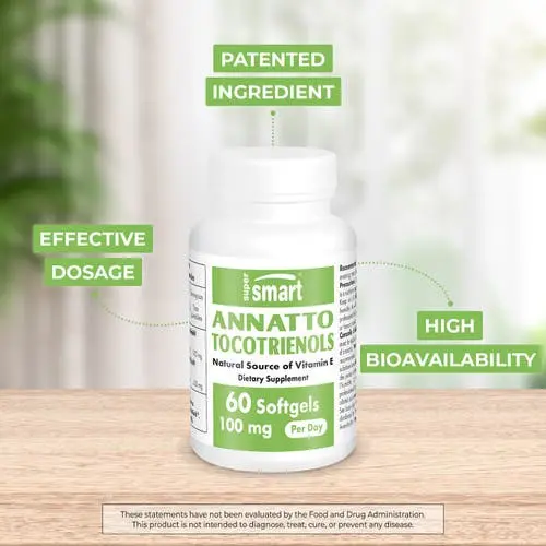 SUPERSMART Annatto Tocotrienols 100mg