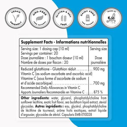 SUPERSMART Liposomal Glutathione Liquid