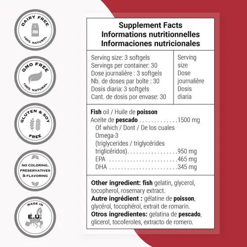 SUPERSMART Super Omega 3 1500mg