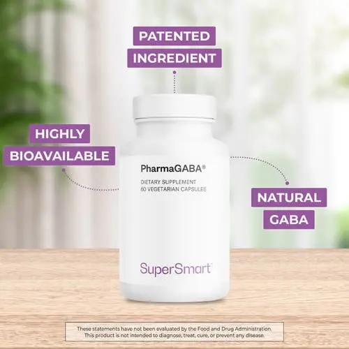 SUPERSMART Pharma Gaba 125mg Per Day
