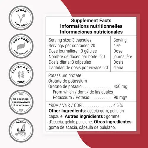 SUPERSMART Potassium Orotate Supplement