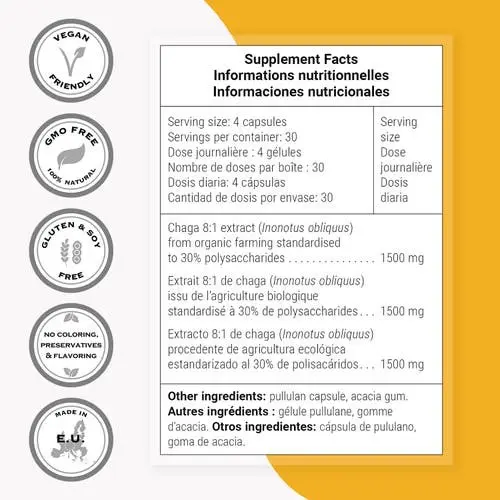 SUPERSMART Organic Chaga Extract