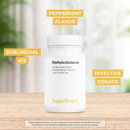 SUPERSMART Methylcobalamine B12 1000mcg