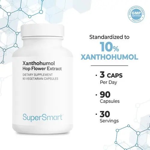SUPERSMART Xanthohumol Supplement 150mg