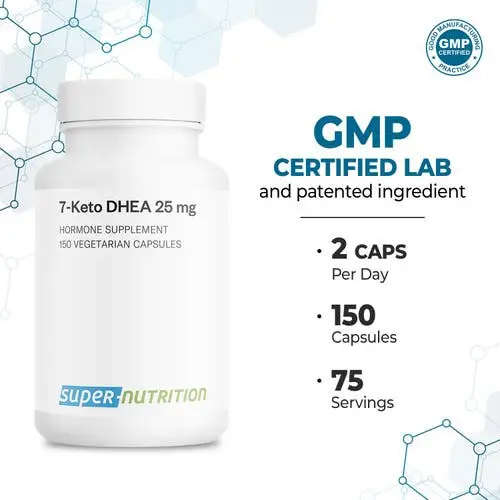 SUPERSMART 7-keto Dhea 25mg