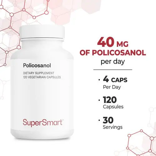 SUPERSMART Policosanol 40mg Per Day