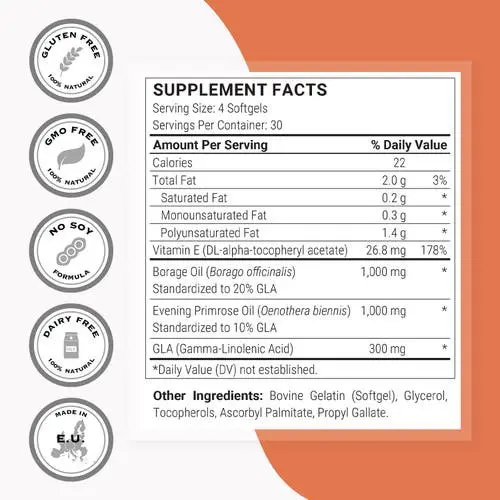 SUPERSMART Borage & Evening Primrose