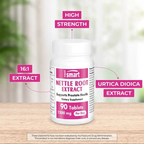 SUPERSMART Nettle Root Extract 1500mg