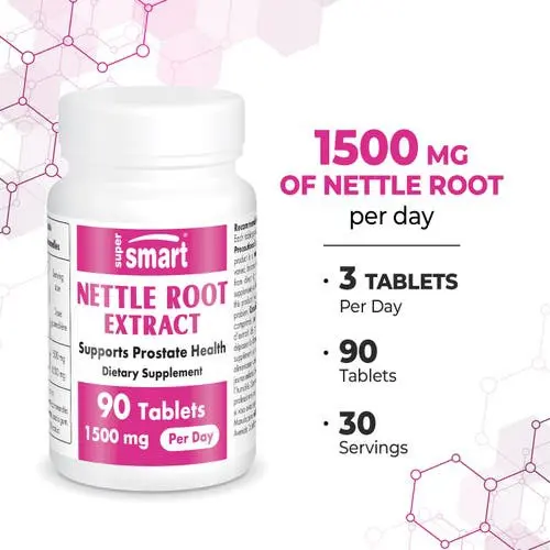 SUPERSMART Nettle Root Extract 1500mg